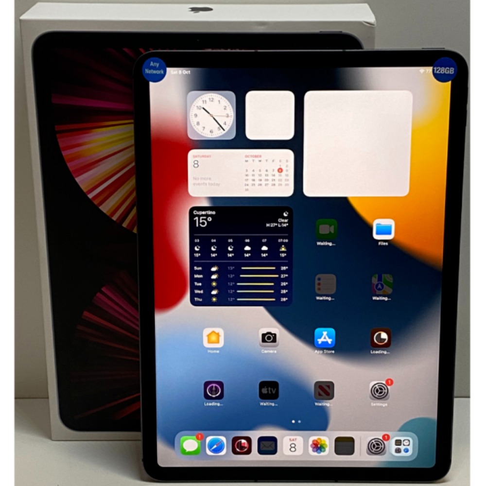 Pre-owned Apple iPad Pro 11" 3rd Generation 128GB Space Grey WiFi ...